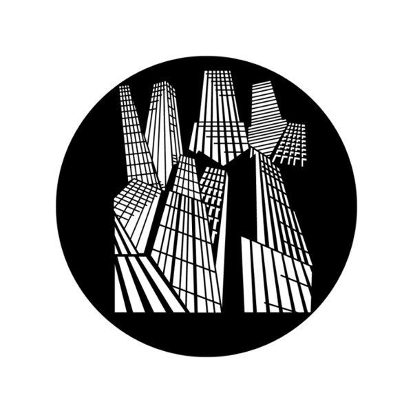 Apollo Metal Gobo 6040 City Building Lights (Apollo ME-6040)